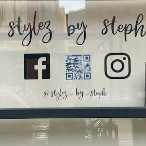 Custom Instagram Name Vinyl Decal - Personalized IG Username Sticker ...
