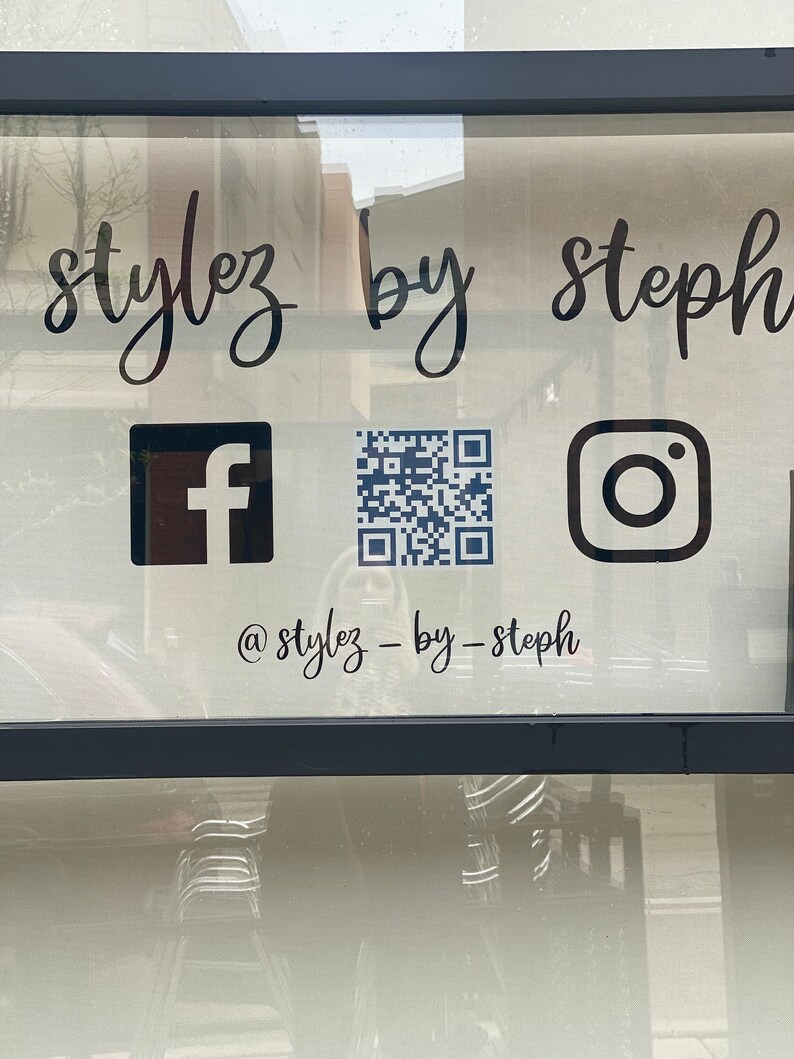 Custom Instagram Name Vinyl Decal - Personalized IG Username Sticker ...