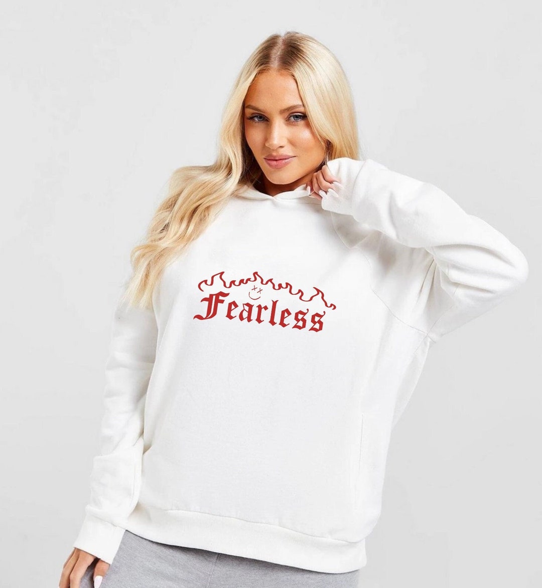 LT Fearless Inspo Hoodie | Happy Face Canvas Cotton Shirt, Louis ...