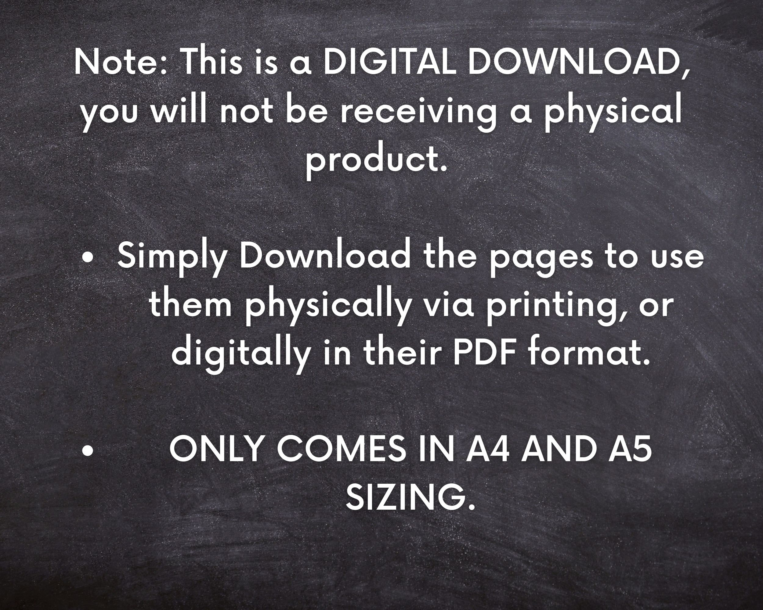 Daily School Planner, Printable Revision Tracker, Study Planner and ...