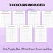 Art Supplies Inventory, Printable Art Supplies Log, Arts and Crafts ...