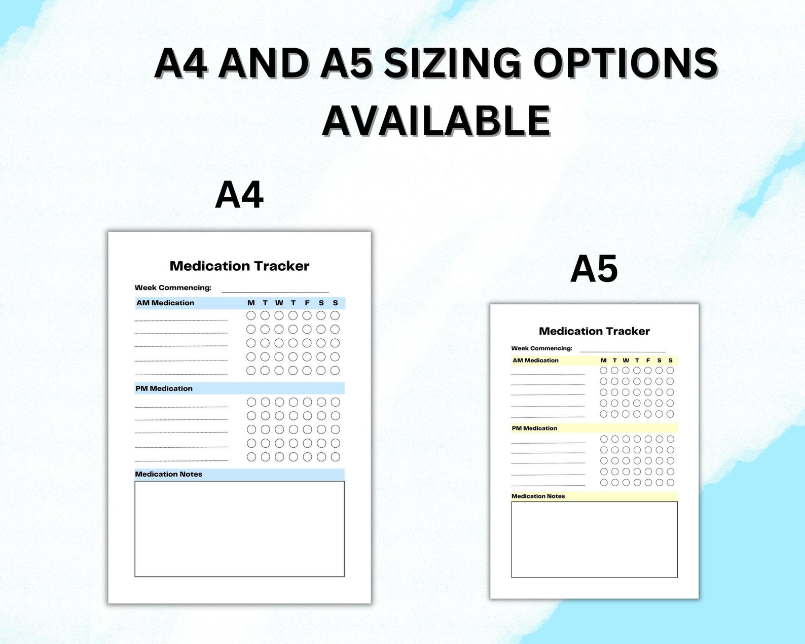 Medication Tracker, Printable Medication Log, Medicine Log, Medicine ...