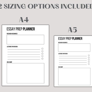 Student Planner, Printable Exam and Study Kit, Exam Planner, School ...