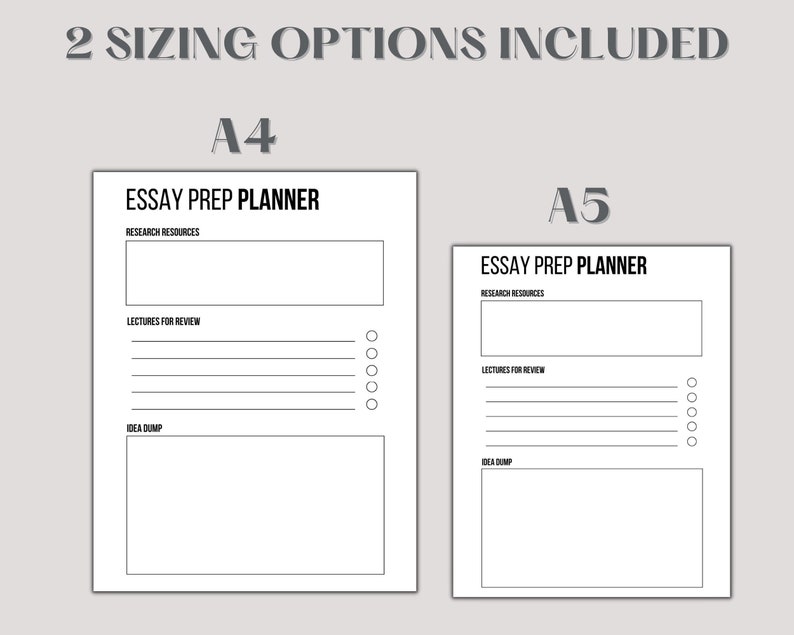 Student Planner, Printable Exam and Study Kit, Exam Planner, School Study Planner and Tracker ...