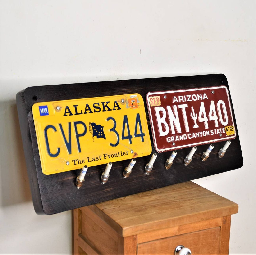 Cloakroom USA Car License Plate / Key Hanger - Etsy