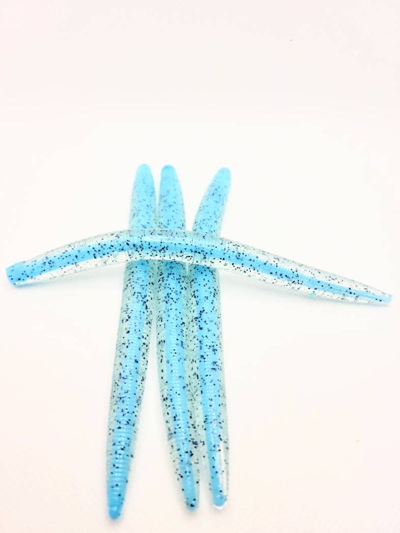 Custom Made 5 Core Shot senko style baits | Etsy