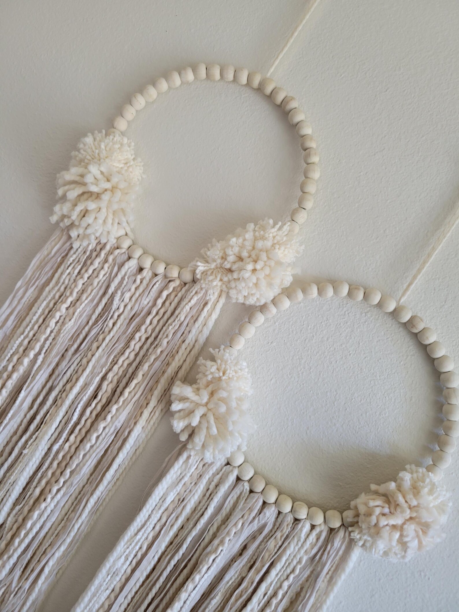 Boho Macrame Wall Hanging – Handmade Cotton Woven Wall Art - Etsy