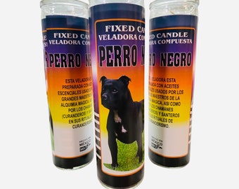 NEGRO DESTRUCTOR Veladora Black Destroyer Candle, Rompe Maleficios - Etsy