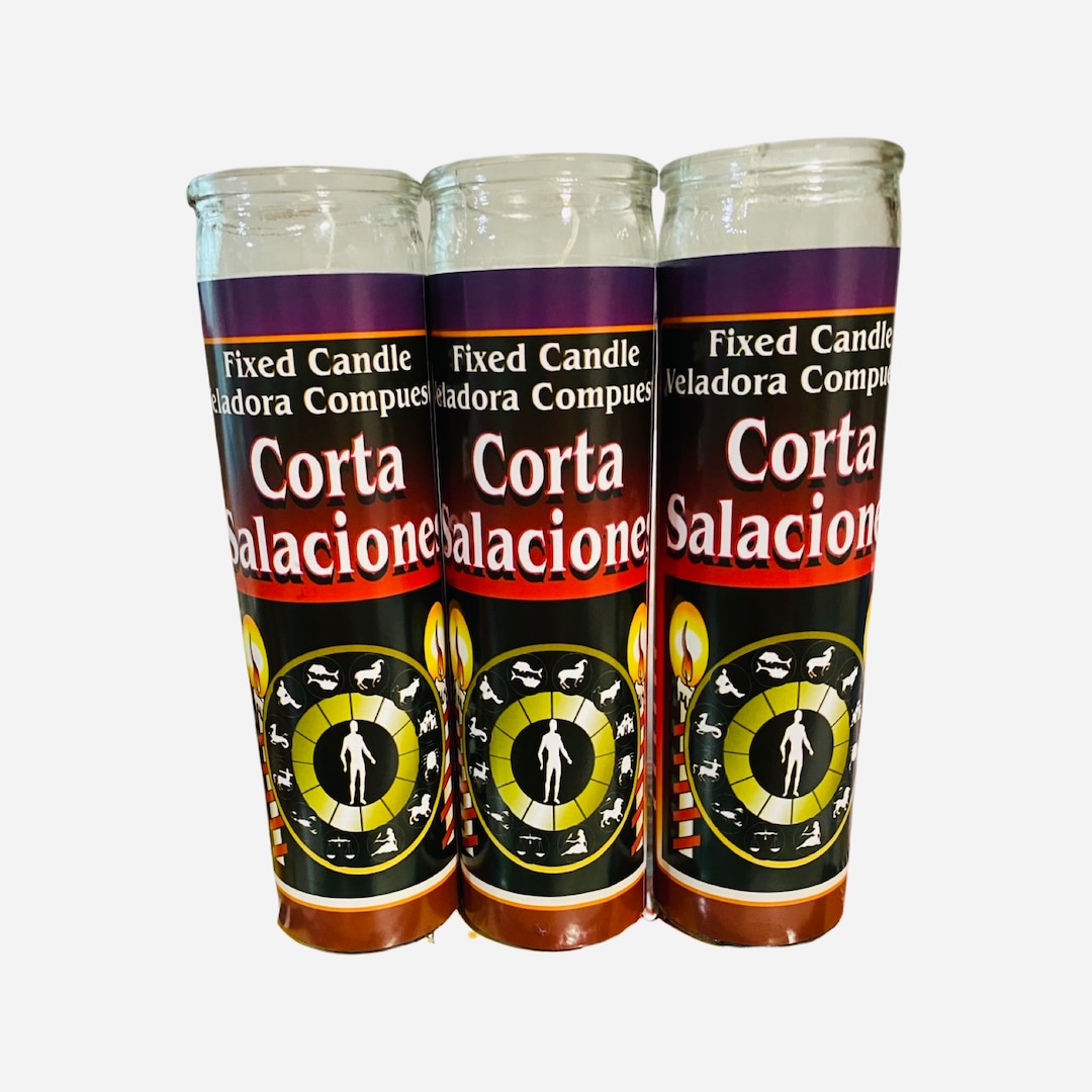CORTA SALACIONES Veladora Candle, Quita Mala Suerte Y Maldiciones - Etsy