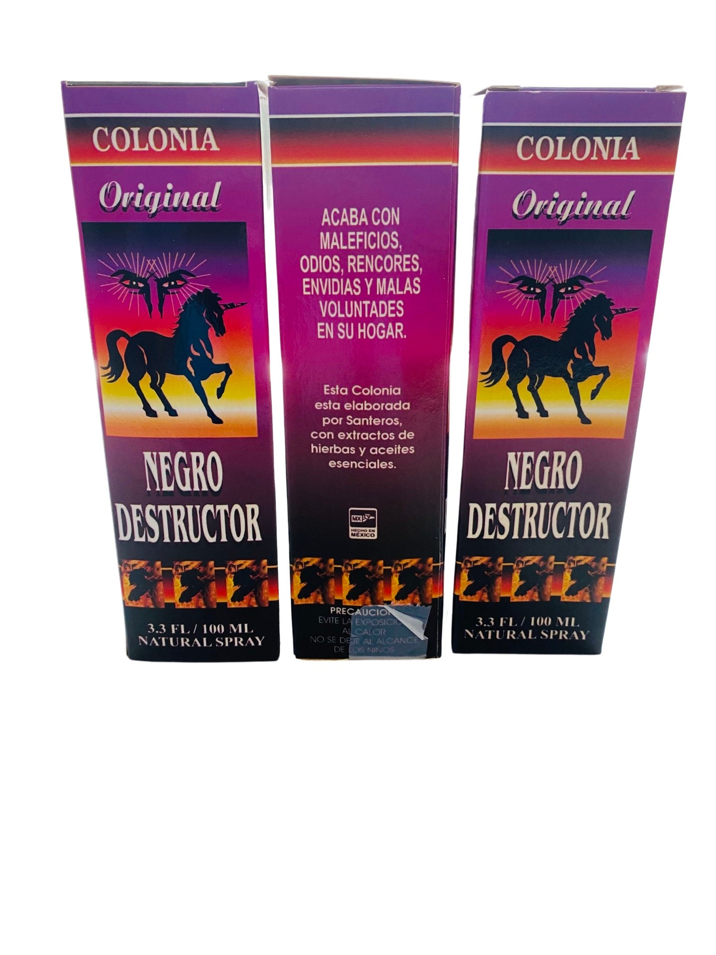 NEGRO DESTRUCTOR Black Destroyer Perfume Colonia Wicca Cologne Perfume ...