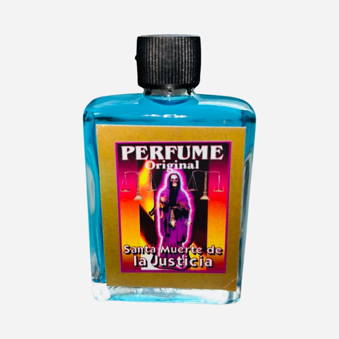 Santa Muerte De La Justicia Perfume Esoterico - Holy Death Justice ...