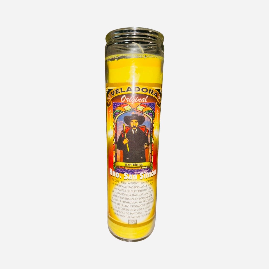 HERMANO SAN SIMON Veladora - Saint Simon Fixed Candle - Etsy