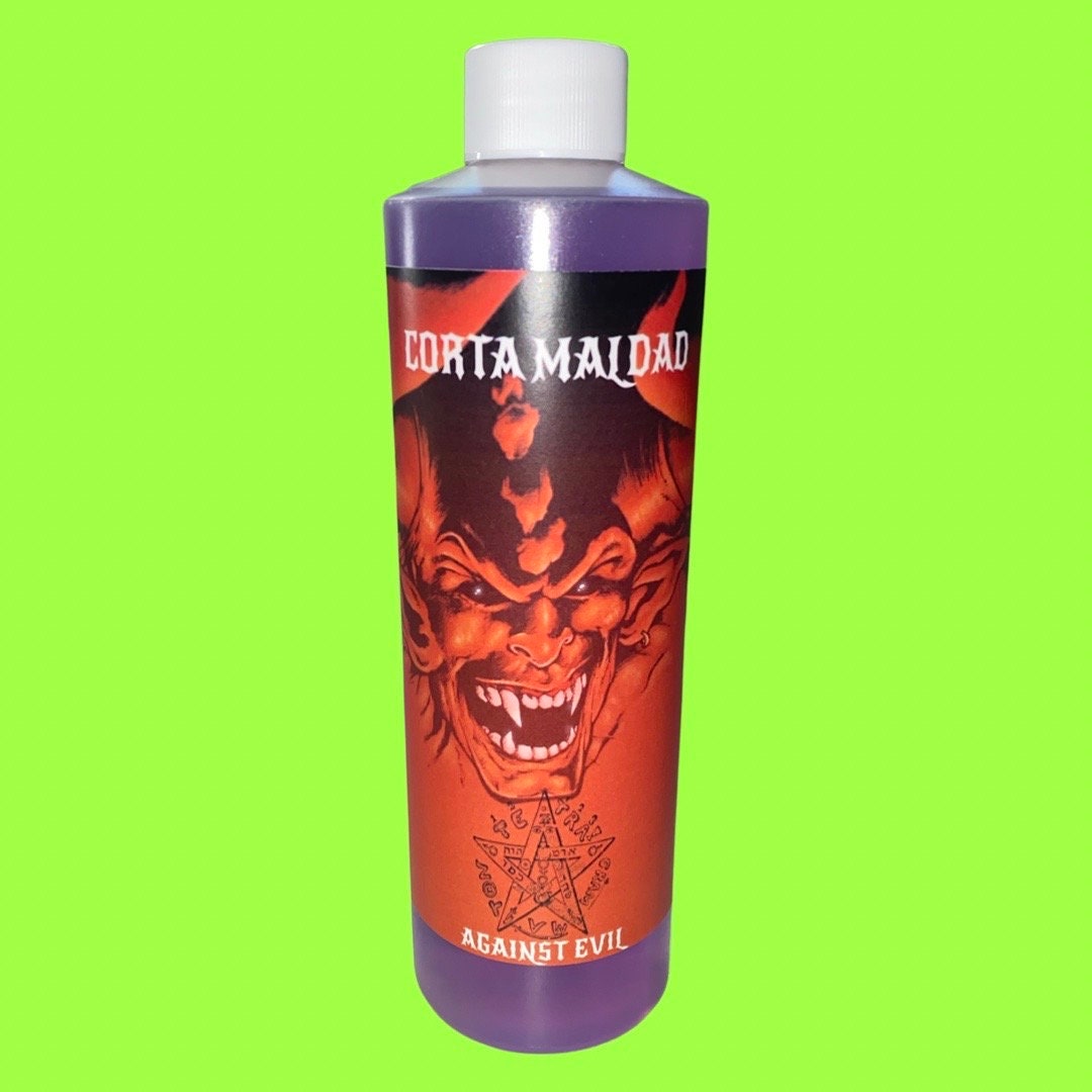 16 OZ CORTA MALDAD - Contra Maldad Agua Espiritual Spiritual Water ...