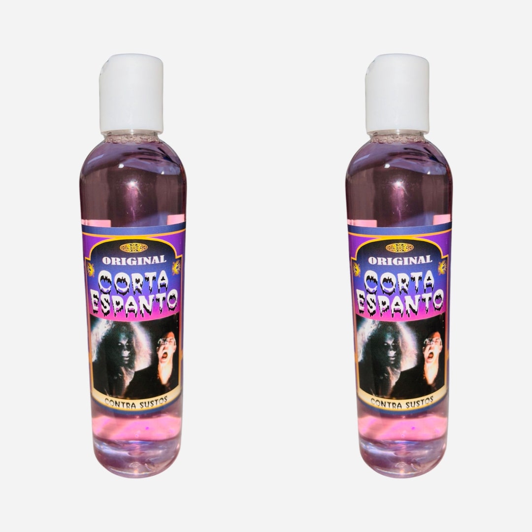 CORTA ESPANTO Agua Espiritual Contra Espiritus Demonios Maleficios ...
