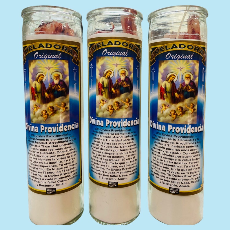 Veladora Divina Providencia - Divine Providence Fixed Candle - Etsy
