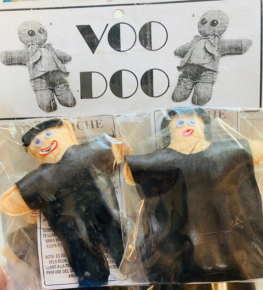 VOODOO DOLLS Muñecos Fetiche Voo Doo - Etsy