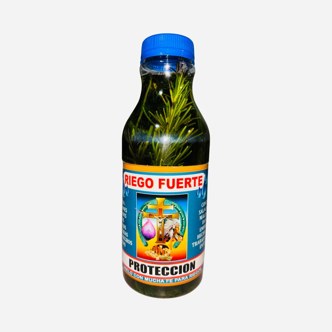 RIEGO FUERTE PROTECCION Para Limpias Corta Daños Rompe Brujeria Floor ...