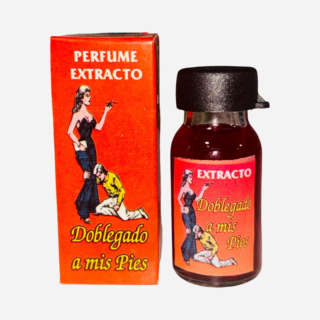 Doblegado a Mis Pies Perfume Extracto Para Dominar Al Ser Amado Y Le ...