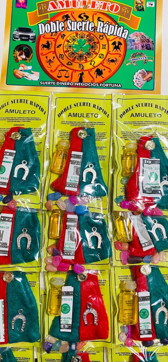 Doble Suerte Rapida Amuleto Double Fast Luck Charm Para - Etsy