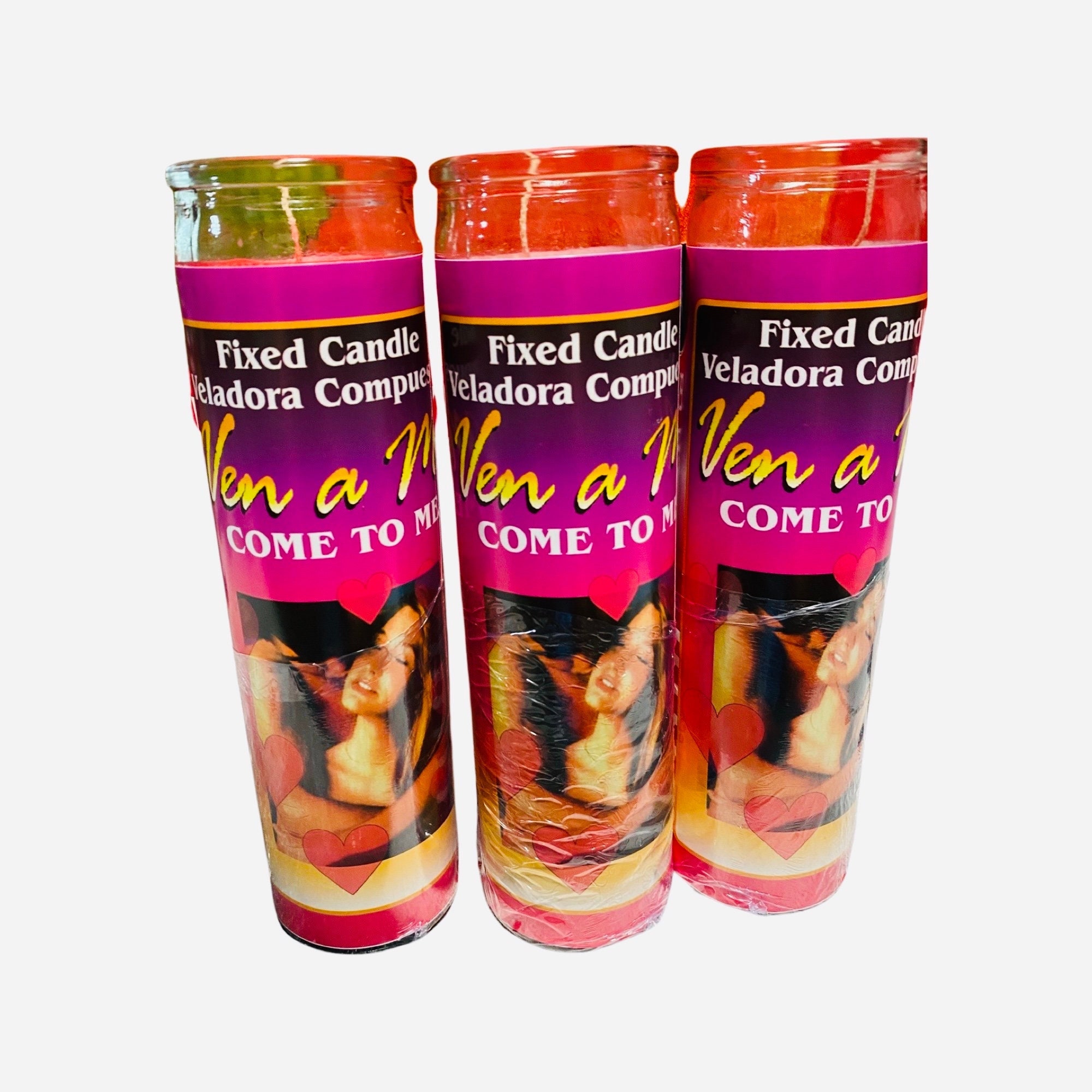 Veladora Conjurada VEN A MI - Come to Me Fixed Candle - Etsy