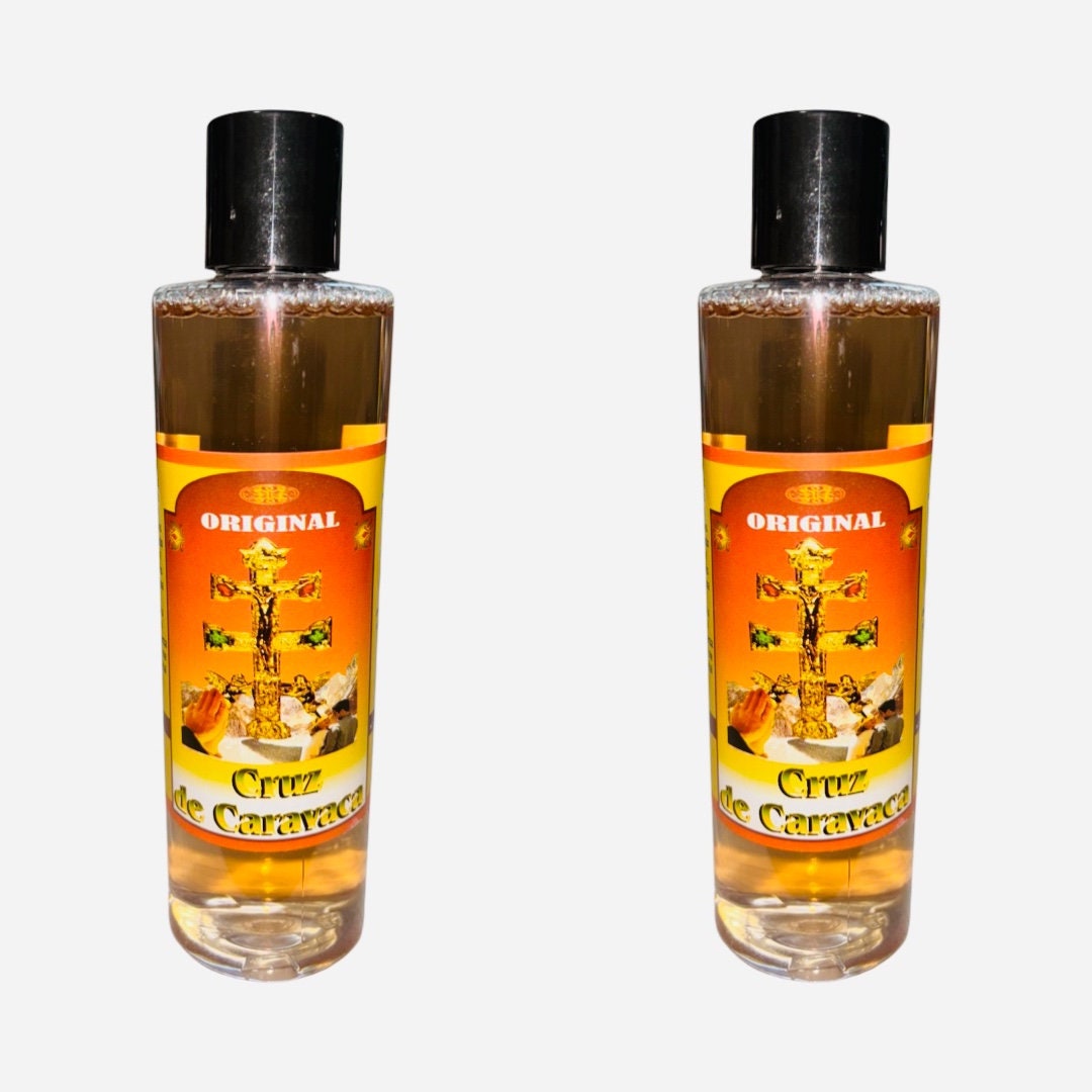 CRUZ DE CARAVACA Agua Espiritual Para Limpias Baños - Caravaca Cross ...