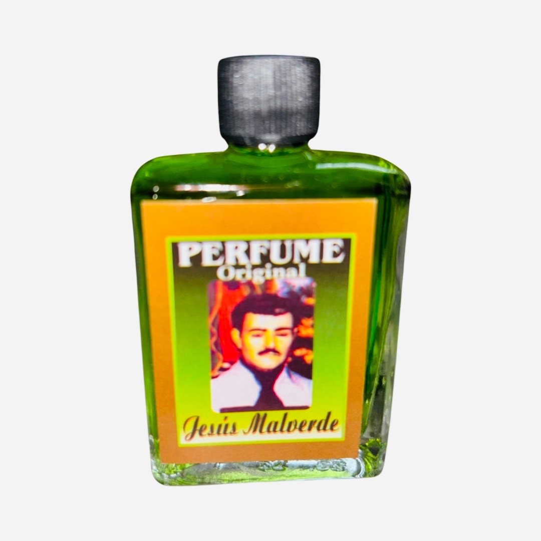 JESUS MALVERDE Perfume Spiritual Cologne for Protection Colonia ...
