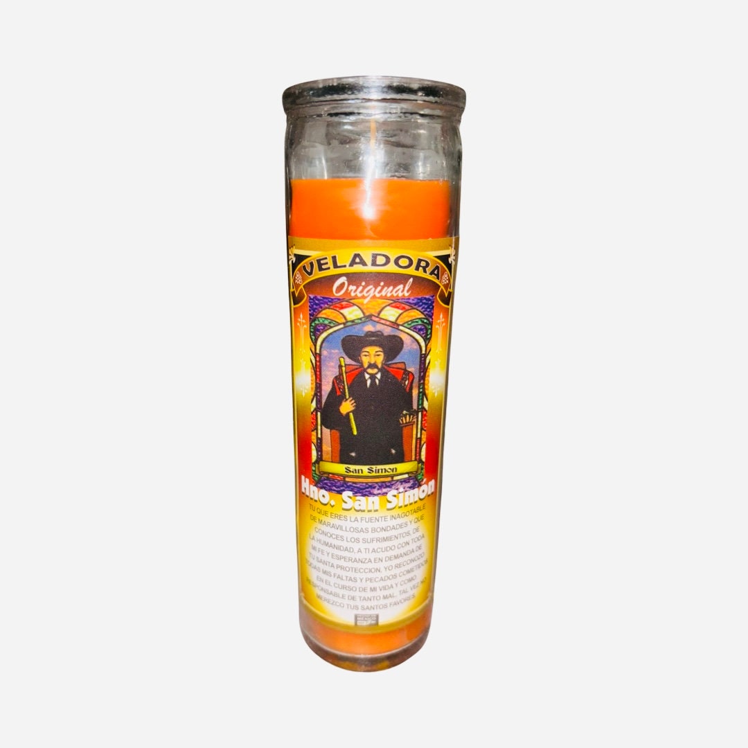 HERMANO SAN SIMON Veladora - Saint Simon Fixed Candle - Etsy