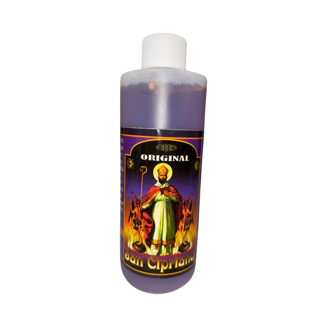 SAN CIPRIANO Agua Espiritual Para Limpias Y Despojos - Saint Cyprian ...