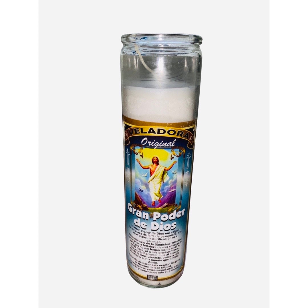 Gran Poder De Dios Veladora / Great Power of God Candle - Etsy