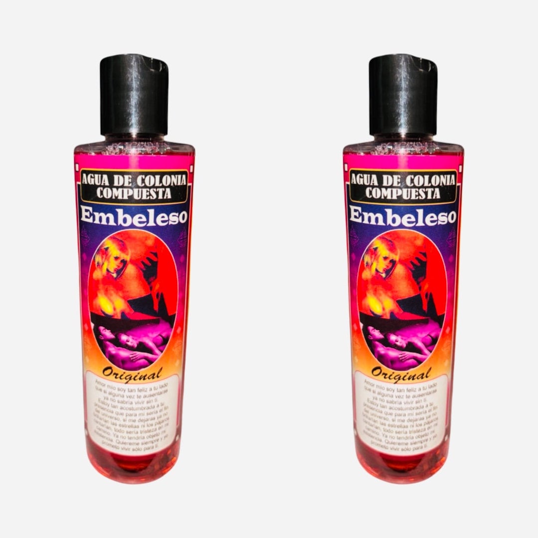 EMBELESO Agua De Colonia Compuesta Espiritual Limpias Amor Amarre ...