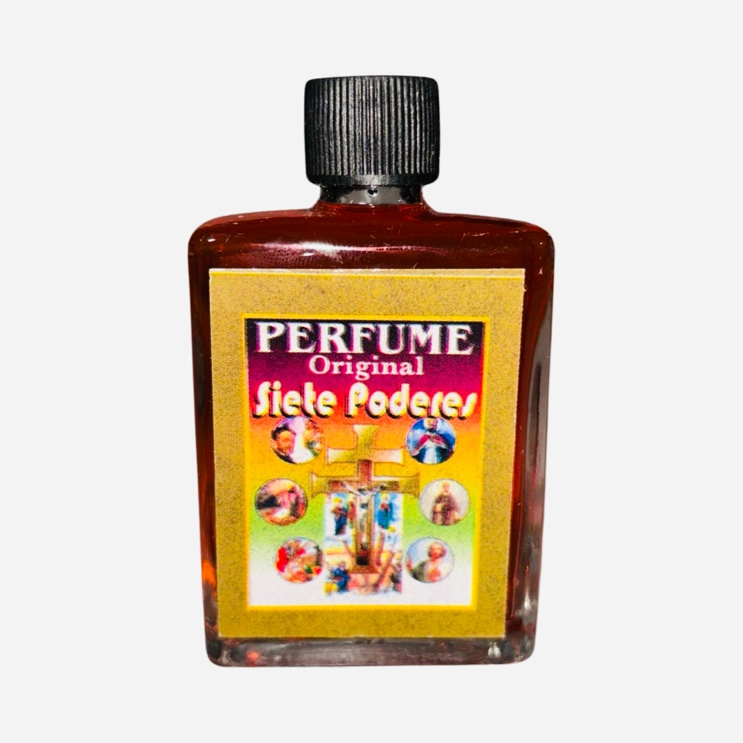 SIETE PODERES Perfume Esoterico - 7 POWERS Spiritual Cologne - Etsy