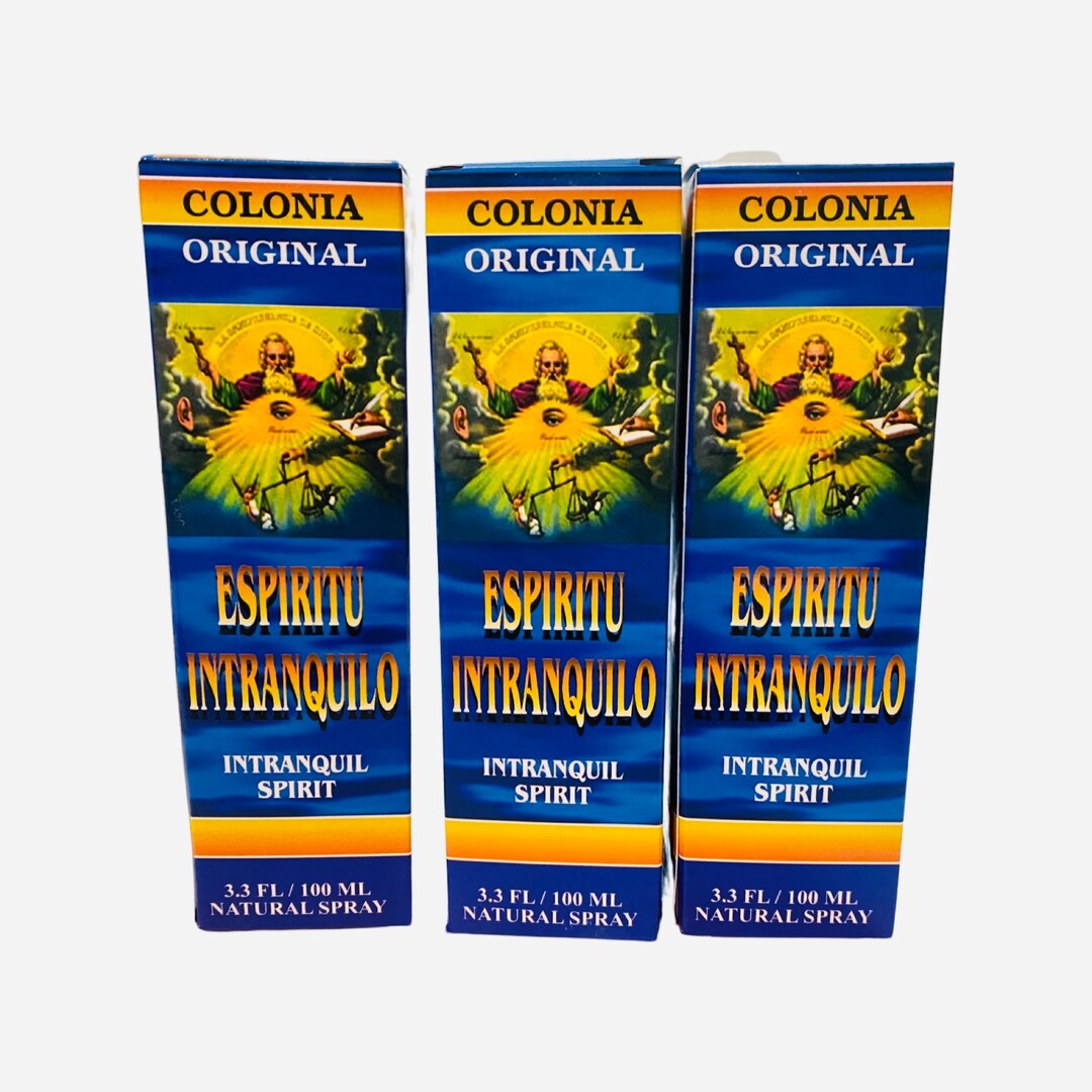 ESPIRITU INTRANQUILO Perfume Colonia- Intranquil Spirit Wicca Spell ...