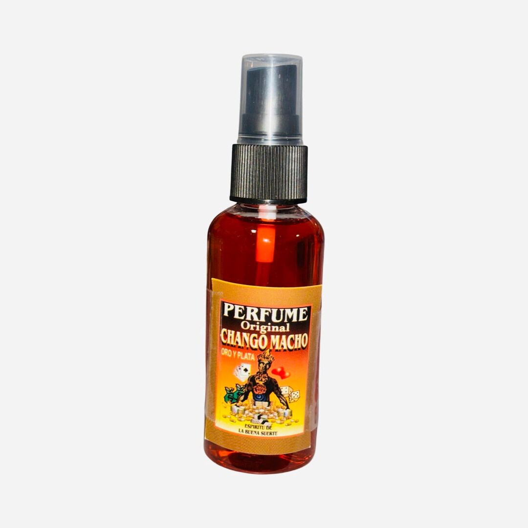 CHANGO MACHO Oro Y Plata Perfume Esoterico - Xango Spiritual Cologne ...