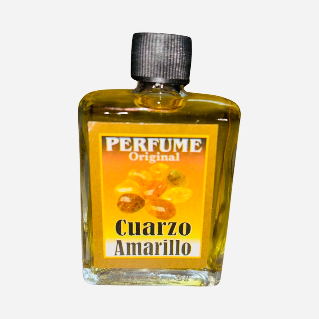 CUARZO AMARILLO Perfume Esoterico Para Buena Suerte Y Exito Abundancia ...