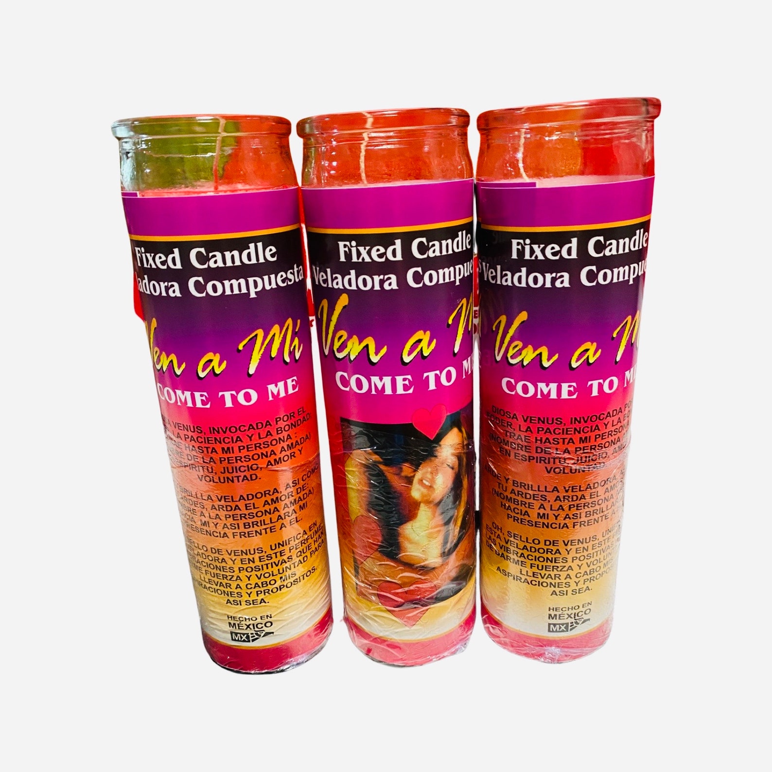 Veladora Conjurada VEN A MI - Come to Me Fixed Candle - Etsy