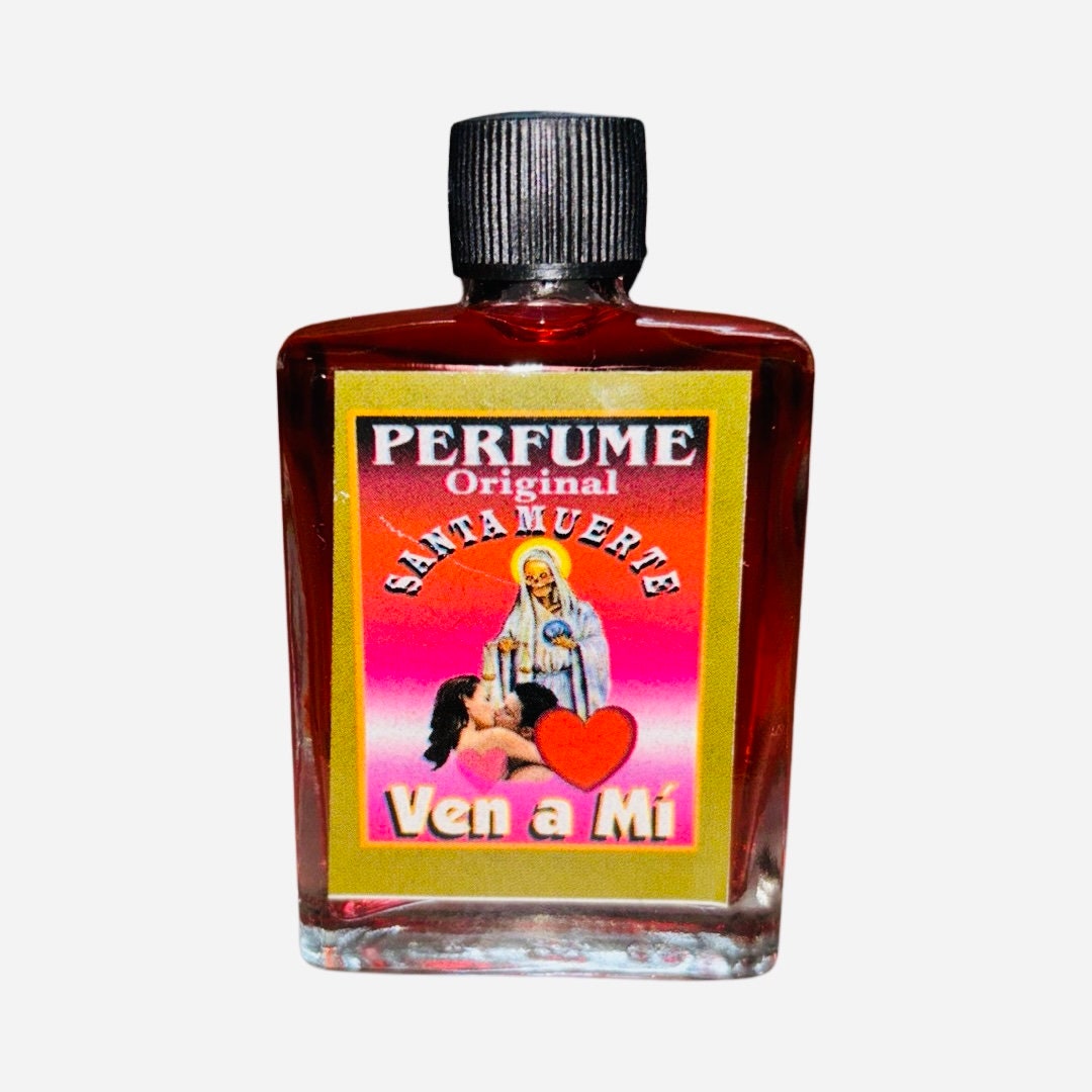 SANTA MUERTE Ven a Mi Perfume Esoterico Holy Death Come to Me Spiritual ...