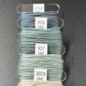 Double-sided Vinyl DMC Labels for Bobbins and Drops, Set of 490 - Etsy