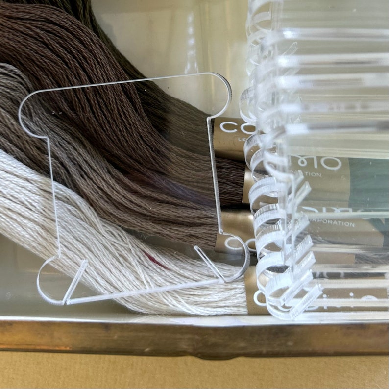 3mm Bobbins - Clear Acrylic, Unlabeled - Etsy
