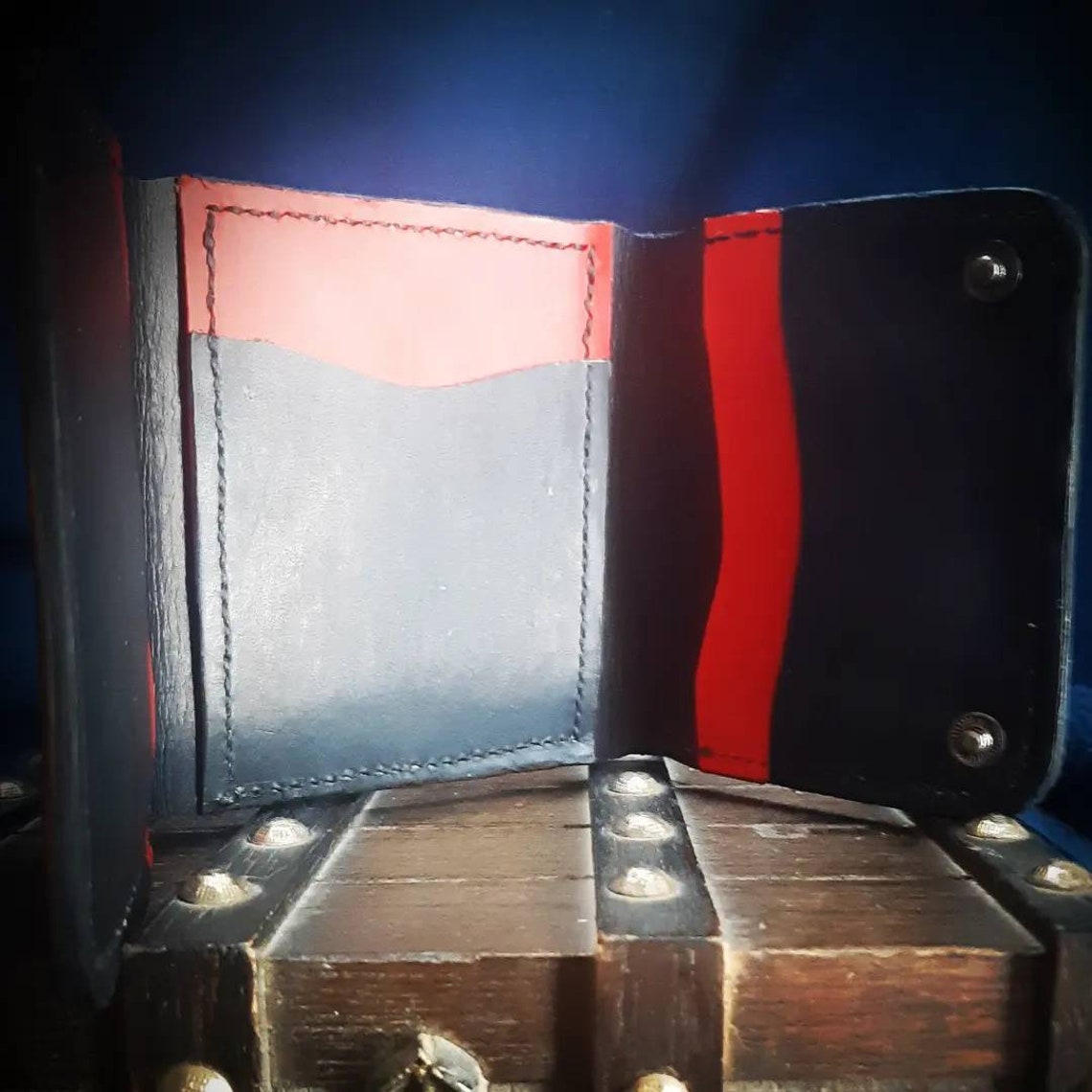 Star Wars Leather Trifold Wallet - Etsy