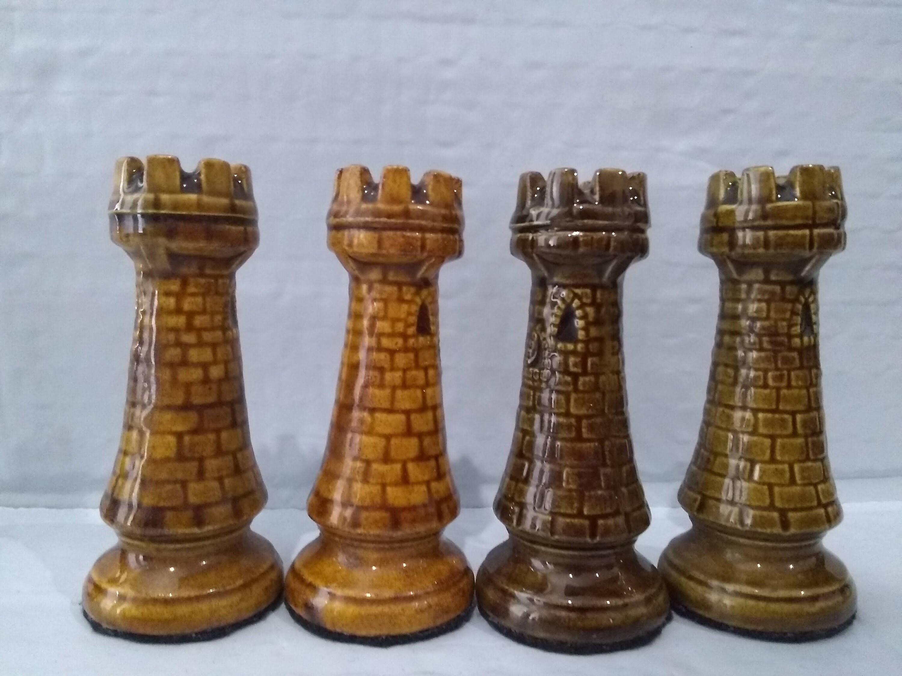 Chess Set 32 pieces hand made ceramic | Etsy