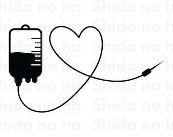 Iv Fluid Bag Svg, Eps, Png, Dxf, Clipart For Cricut And Silhouette ...