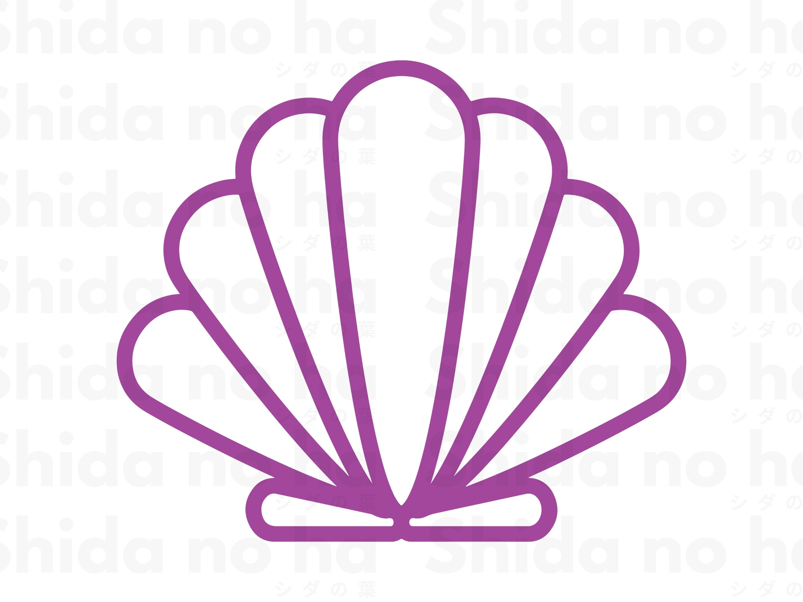 Sea Shell Outline SVG Seashell SVG Beach SVG Sommer | Etsy