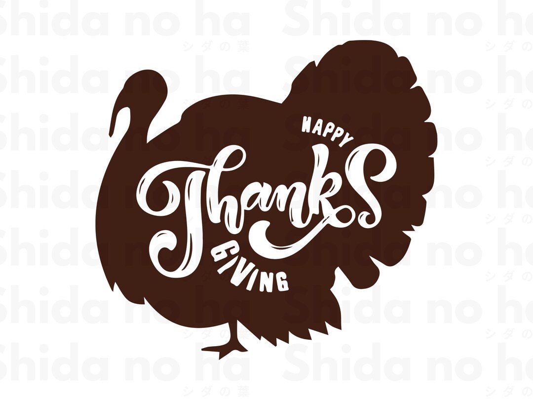 Turkey SVG, Thanksgiving Svg, Thankful Svg, Autumn Svg, Digital ...