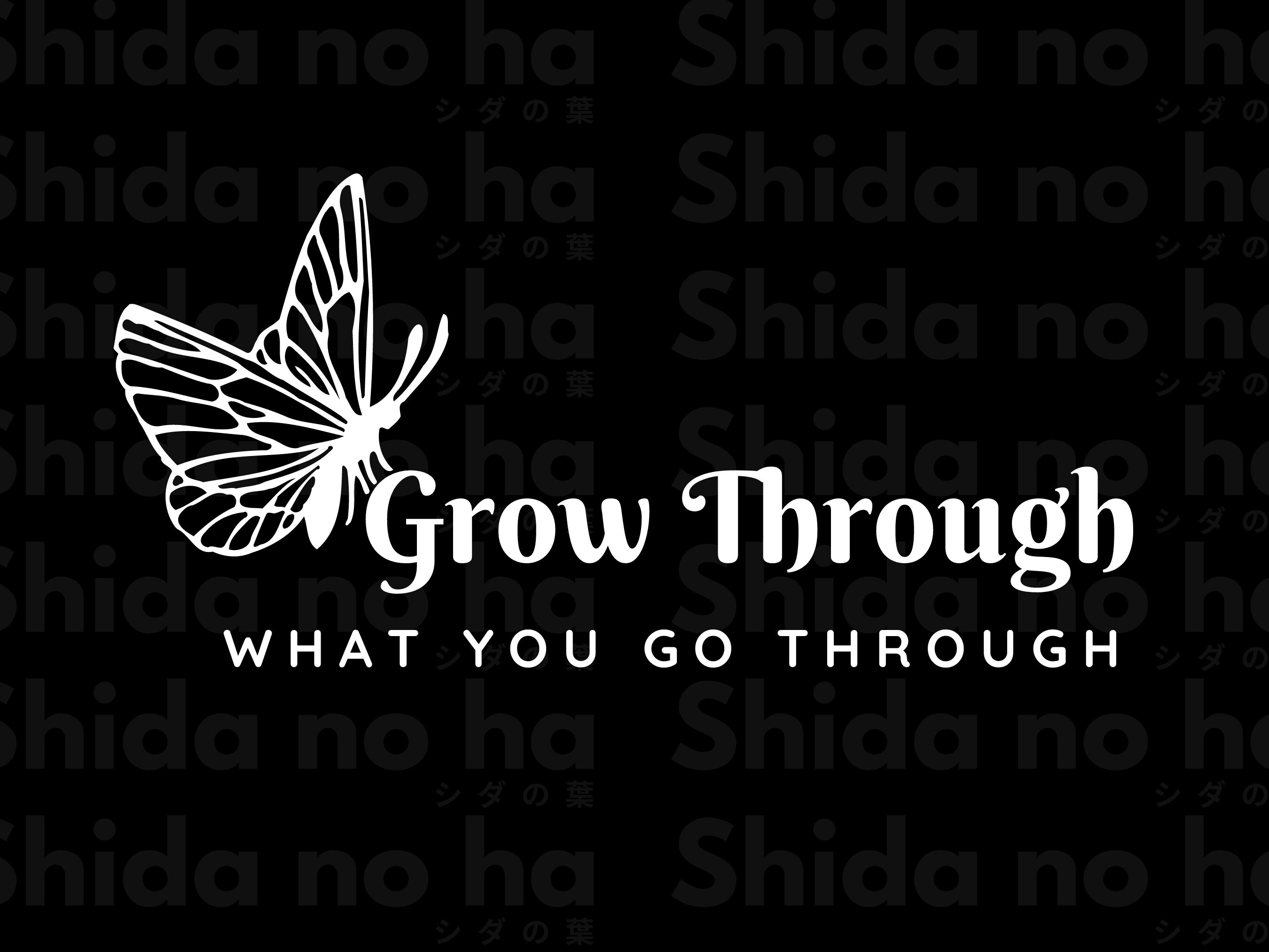 Butterfly Svg Grow Through What You Go Through Svg | Etsy