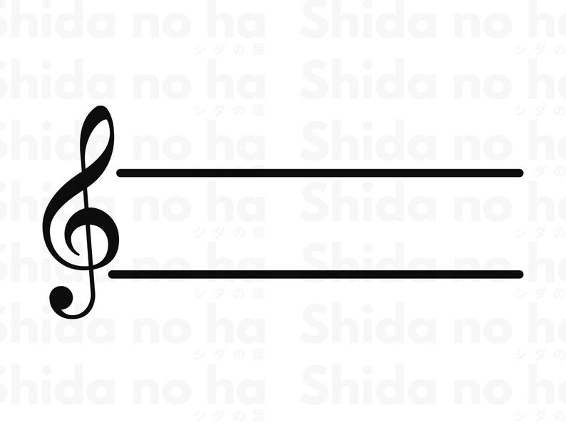 Music Name Frame SVG Music Note SVG Digital Download - Etsy