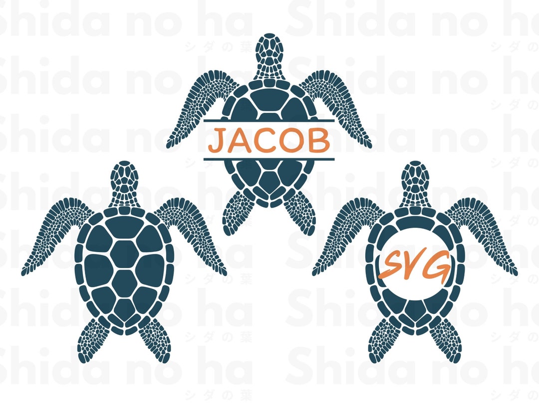 Turtle SVG, Swimming Turtle SVG, Sea Turtle SVG, Digital Download ...
