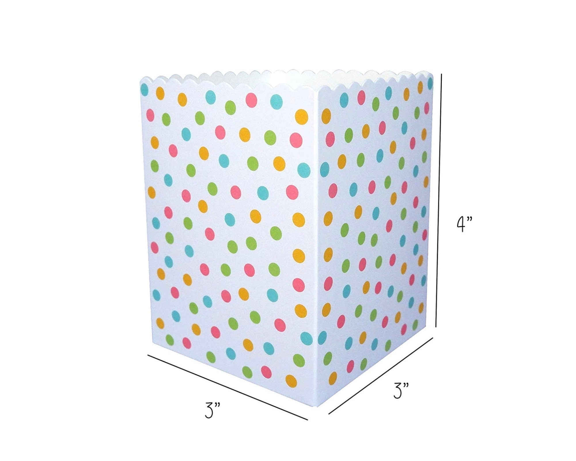 Mini Popcorn Box Popcorn Box mini Party Box Mini Box of Sweets Mini ...