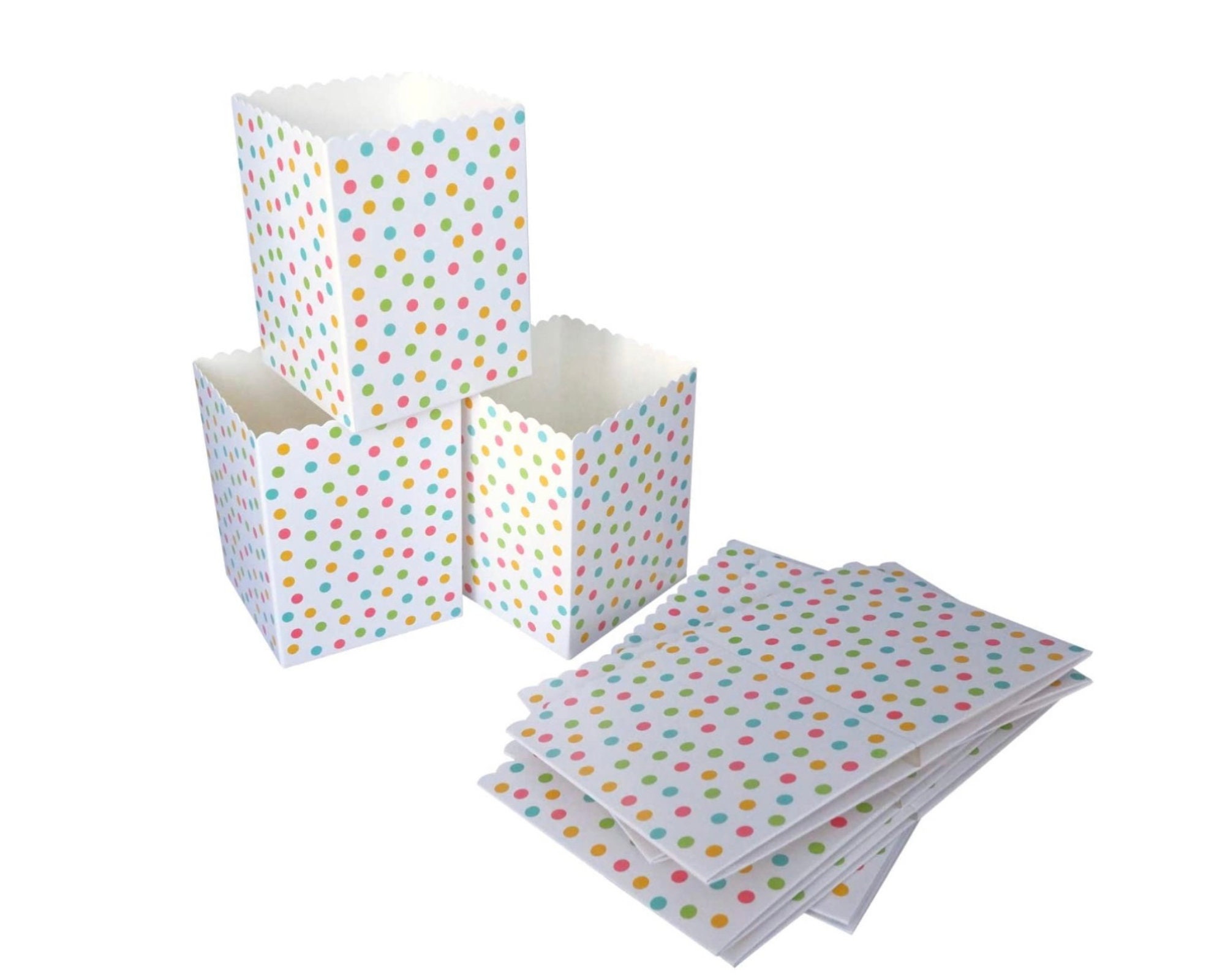 Mini Popcorn Box Popcorn Box mini Party Box Mini Box of - Etsy