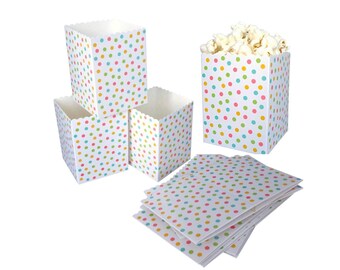 Mini Popcorn Boxes - Etsy