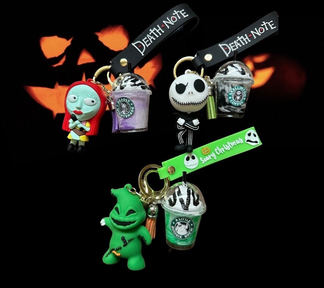 Nightmare Before Christmas Keychain - Etsy